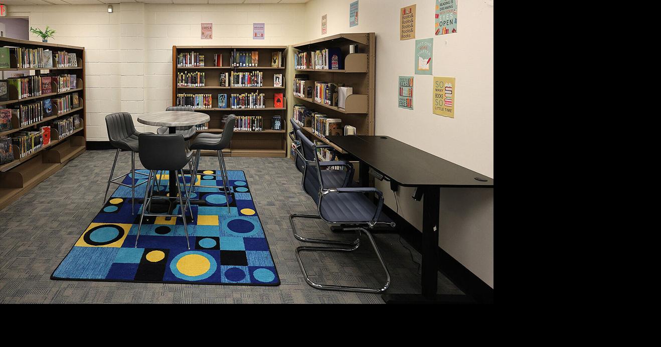 Lower level of McDowell library in Marion reopened after flooding