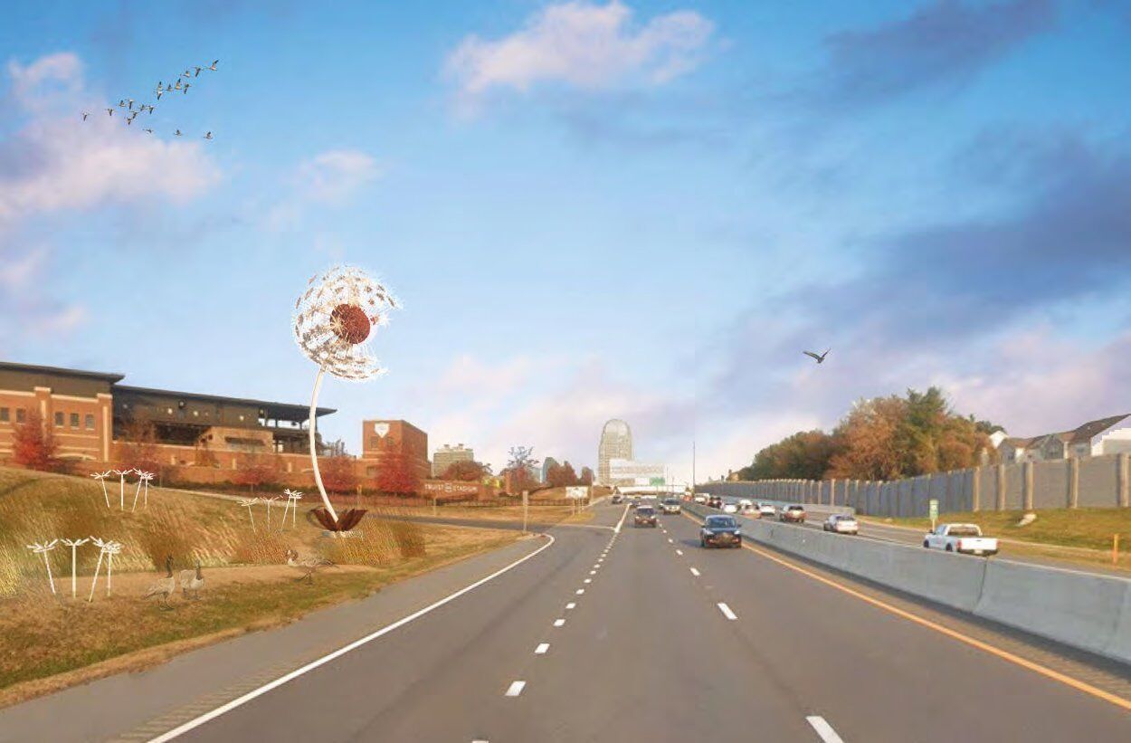 Winston-Salem NC dandelion art project set for spring