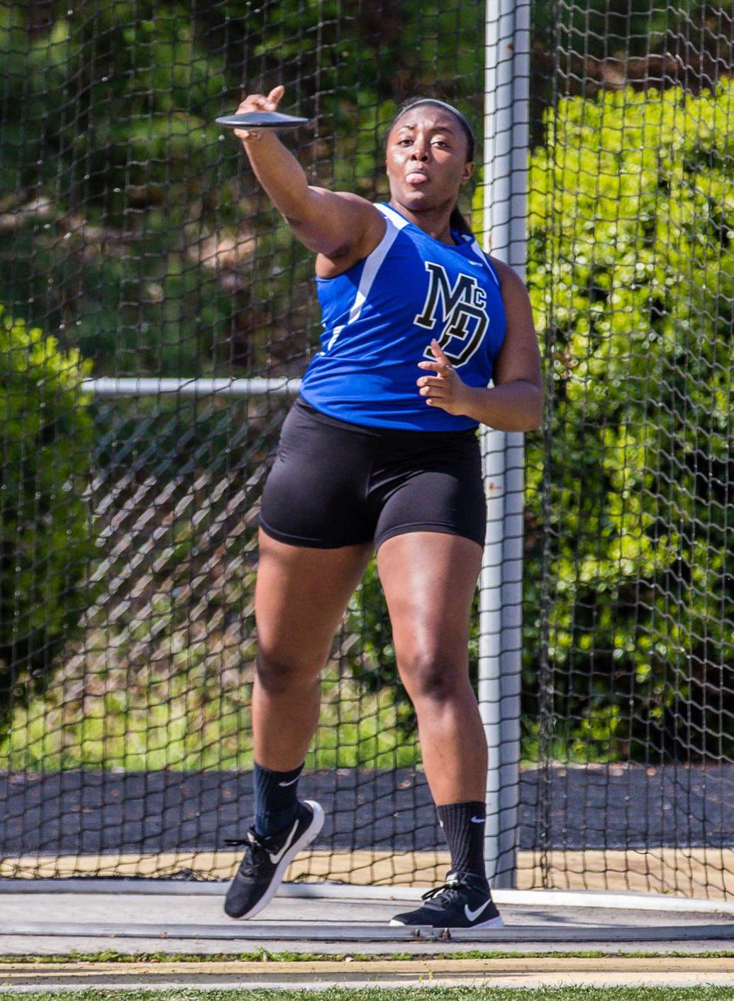 Lady Titans' Lineberger tops at MAC track championships