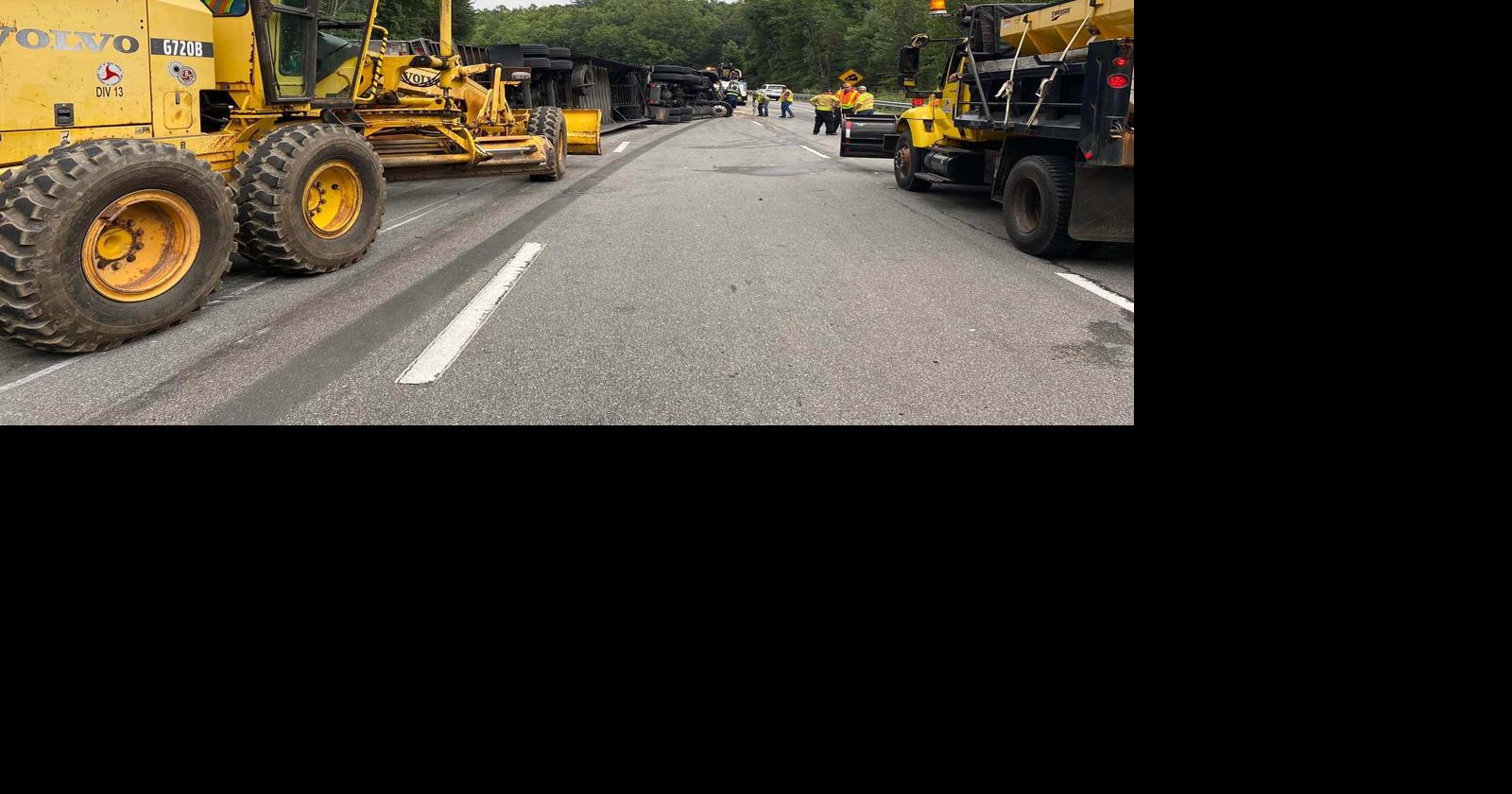 UPDATE: Tractor-trailer crash on Old Fort Mountain. 'Everything caved ...