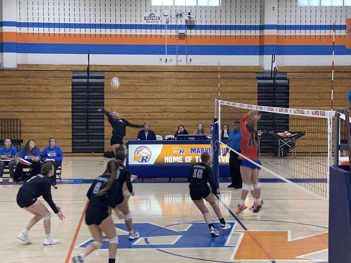 Marvin Ridge volleyball ends Lady Titans season