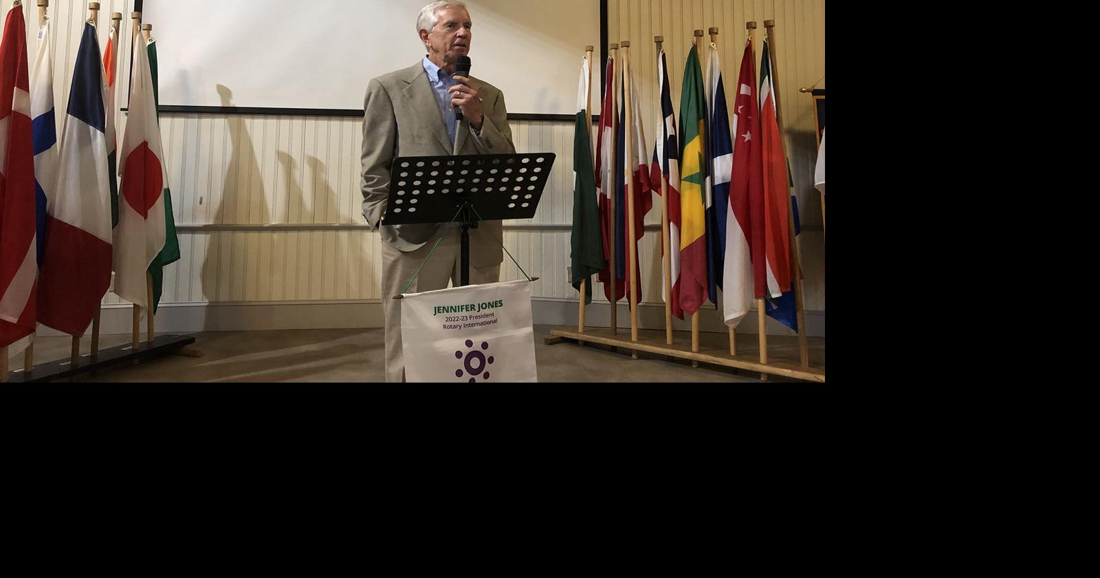 Rotary Club of Marion installs new officers, presents awards