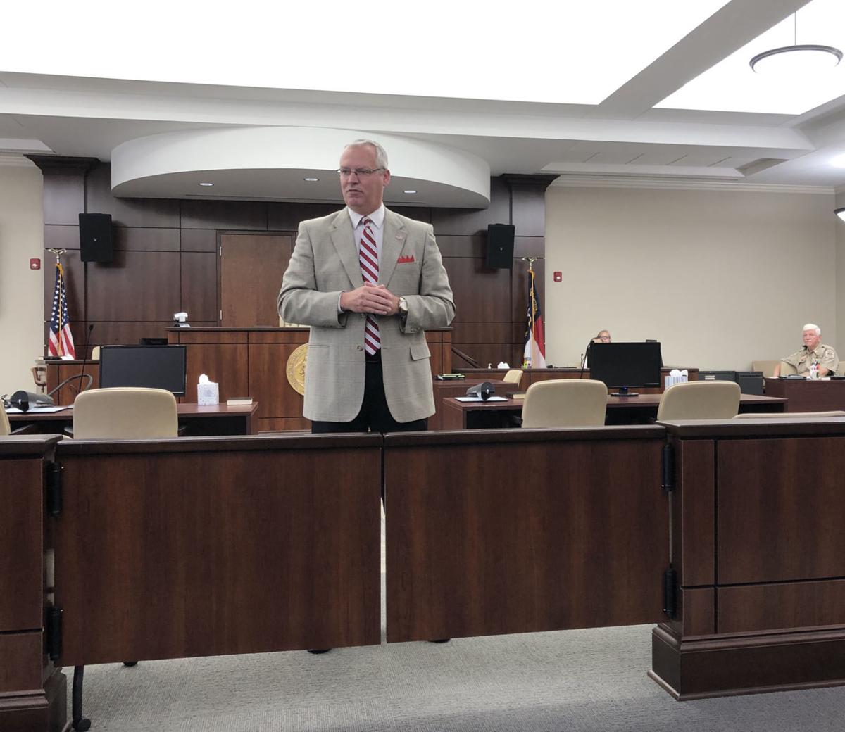 Officials cut the ribbon for new courtroom at McDowell Courthouse ...