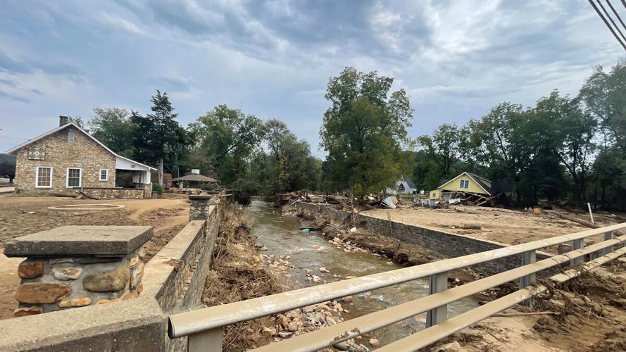 Old Fort NC has nightly curfew after Hurricane Helene
