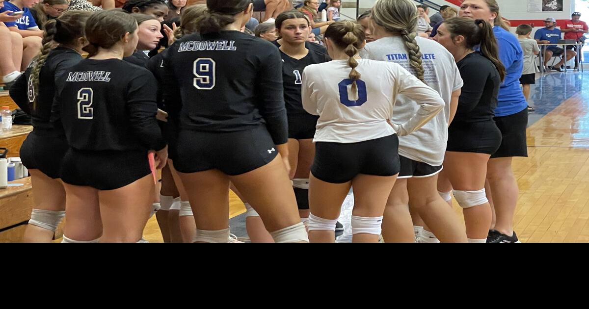 McDowell volleyball opens season with three-game sweep of Mitchell