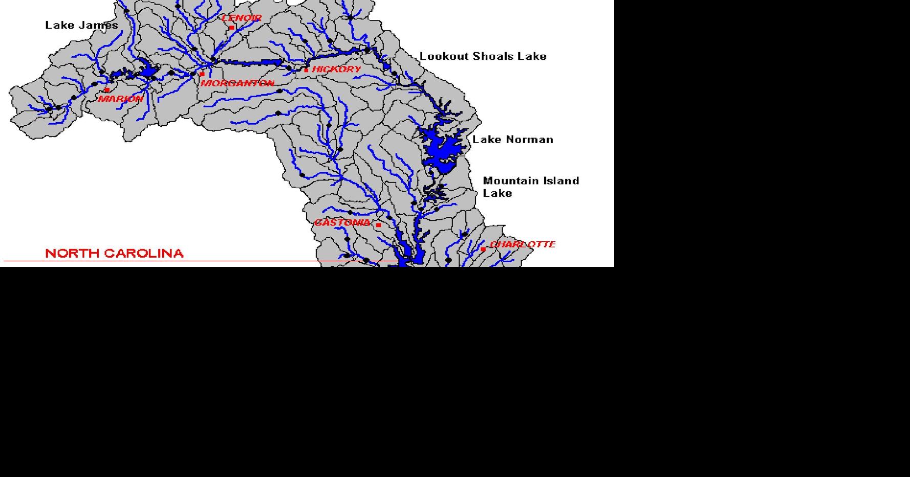 Unusually dry conditions and low streamflow put Catawba-Wateree River ...