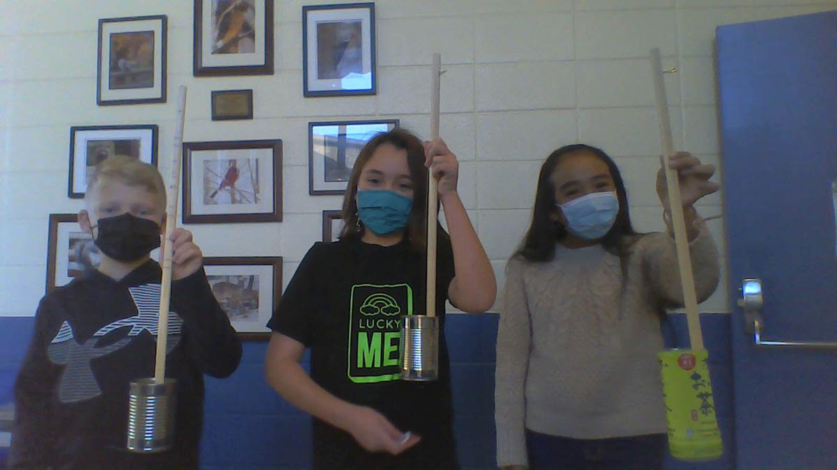 Canjos at Eastfield Global make a joyful noise