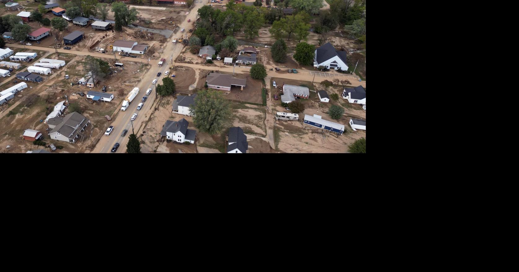 Old Fort NC has nightly curfew after Hurricane Helene