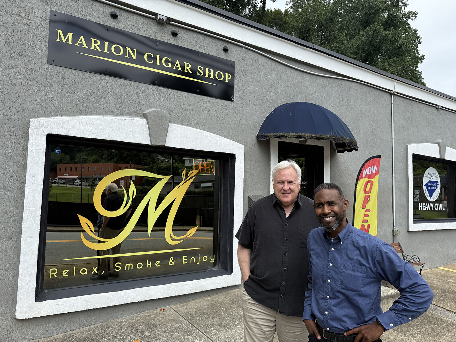 McDowell County NC cigar shop offers space for smokes