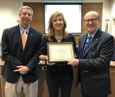 Amy Stevens honored as Citizen of the Month for November