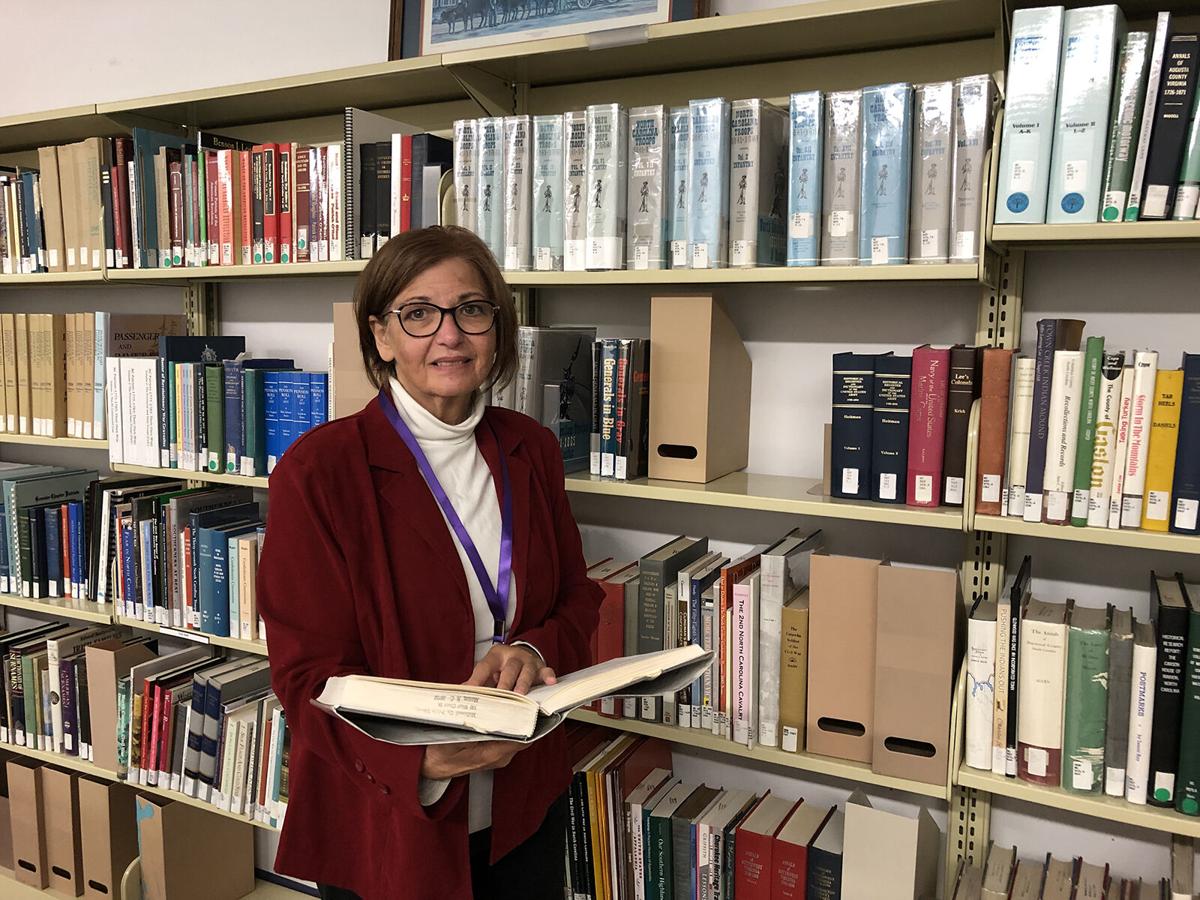 A keeper of local history: McDowell Library’s Patti Holda prepares to ...