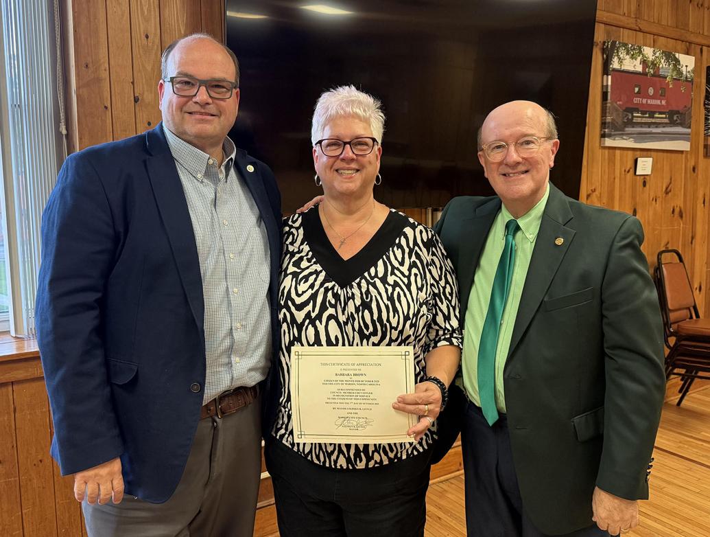 Bruce’s Fabulous Foods owner is Marion NC Citizen of Month