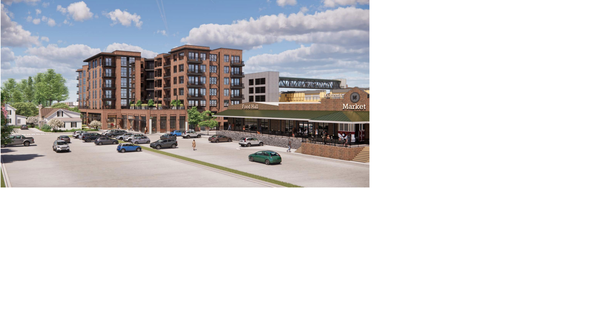 Developer tweaks downtown Marietta apartment building's design | Local ...