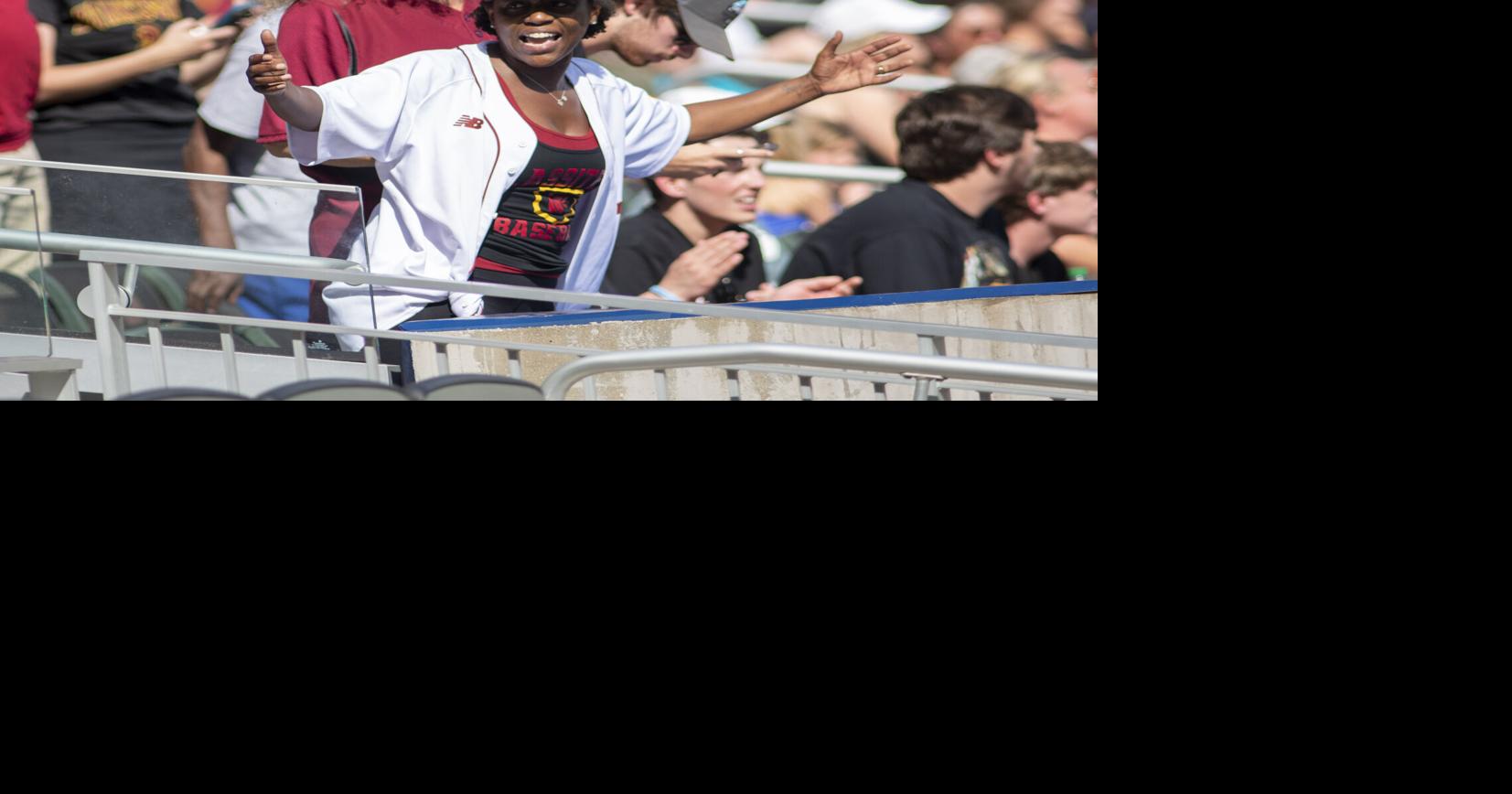 Lassiter fan Kimberly Campbell can be heard above all others | Sports ...