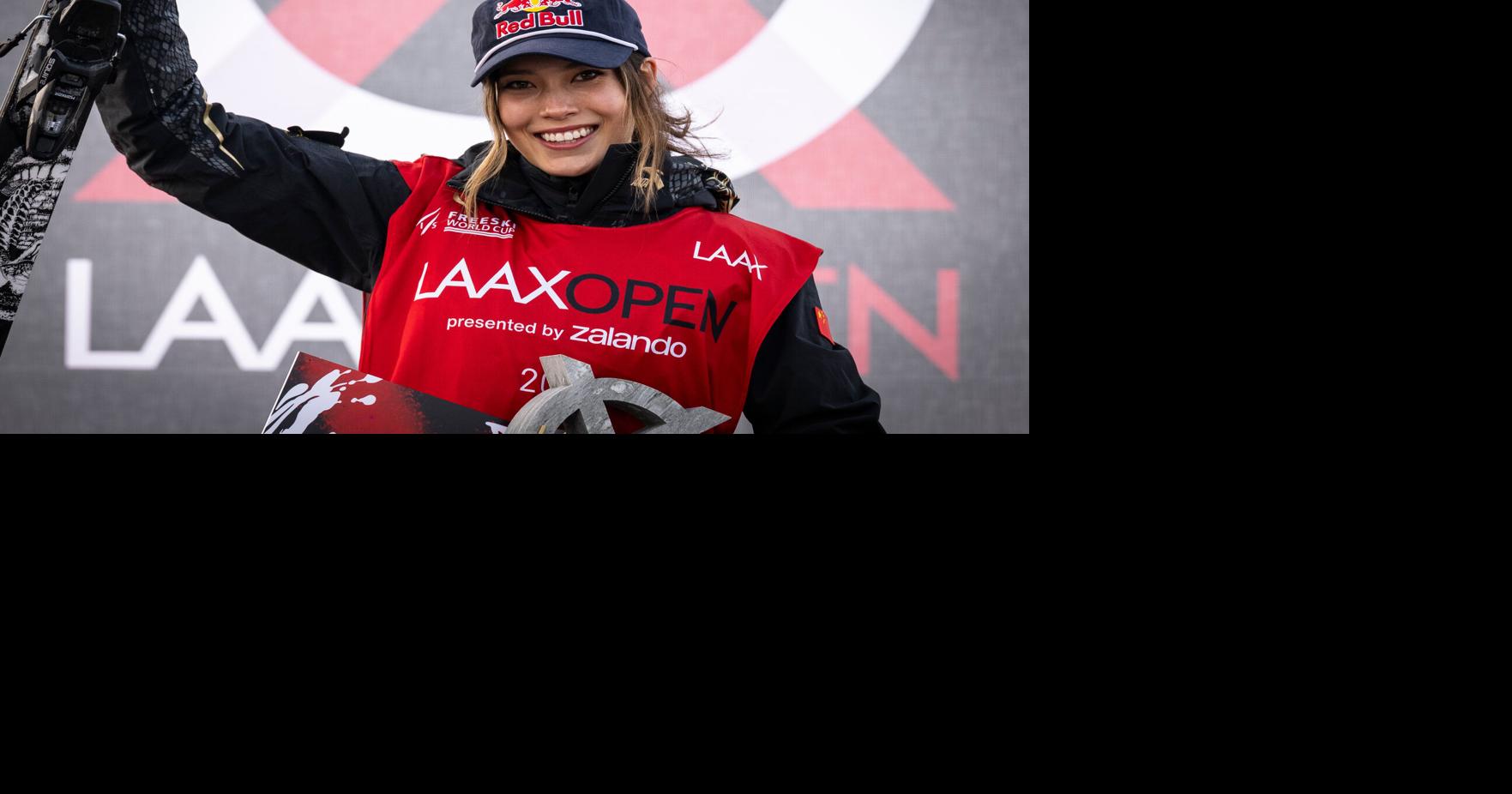 Gu warms up for Olympics by retaining her Laax ski slopestyle title ...