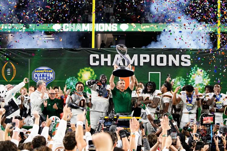 Carson Beck, No. 10 Miami KO No. 2 Ohio State, advance to CFP semis ...