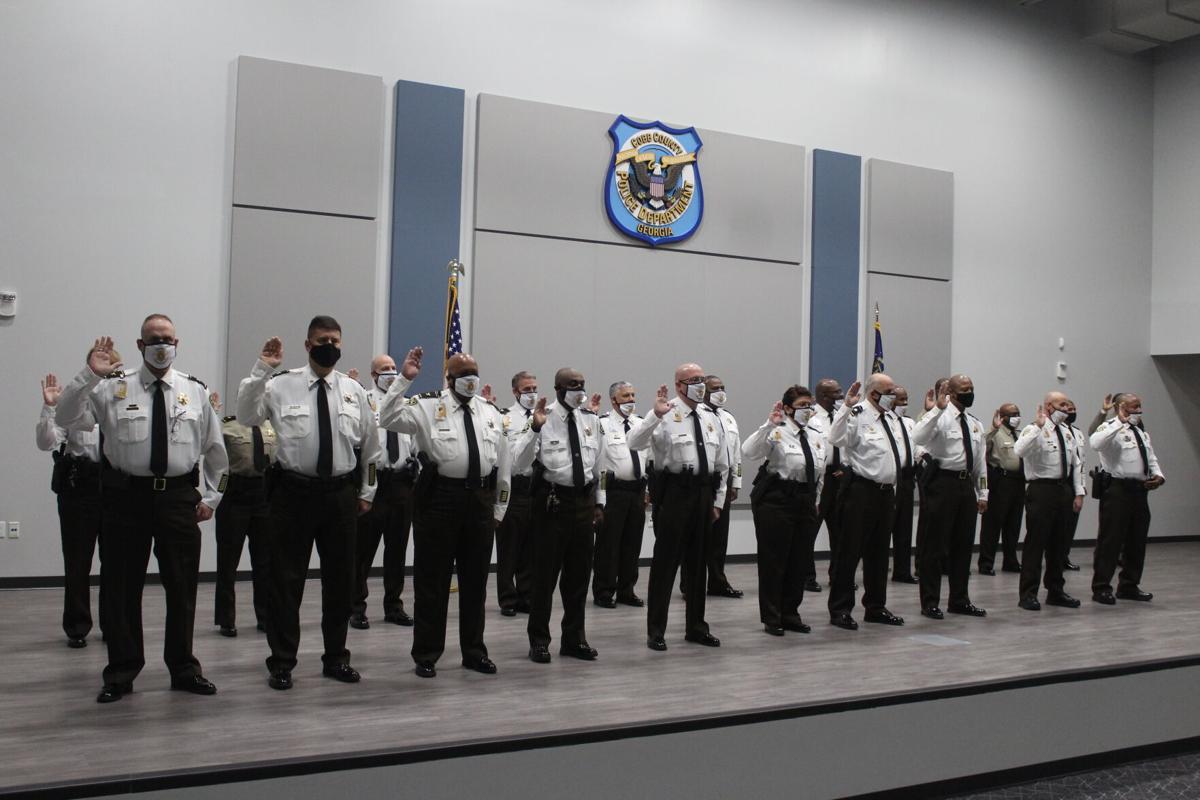 Cobb Sheriff Owens introduces command staff at ceremony | News ...