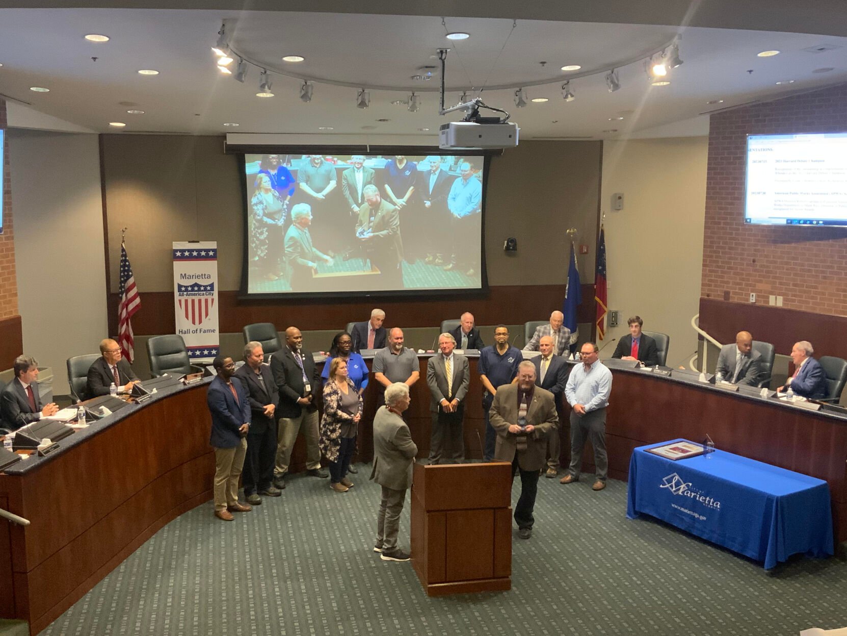 Marietta’s Public Works Director Mark Rice named Public Works Manager ...