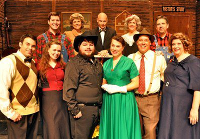 Christmas with the Sanders family: Play depicts family as loved one ...