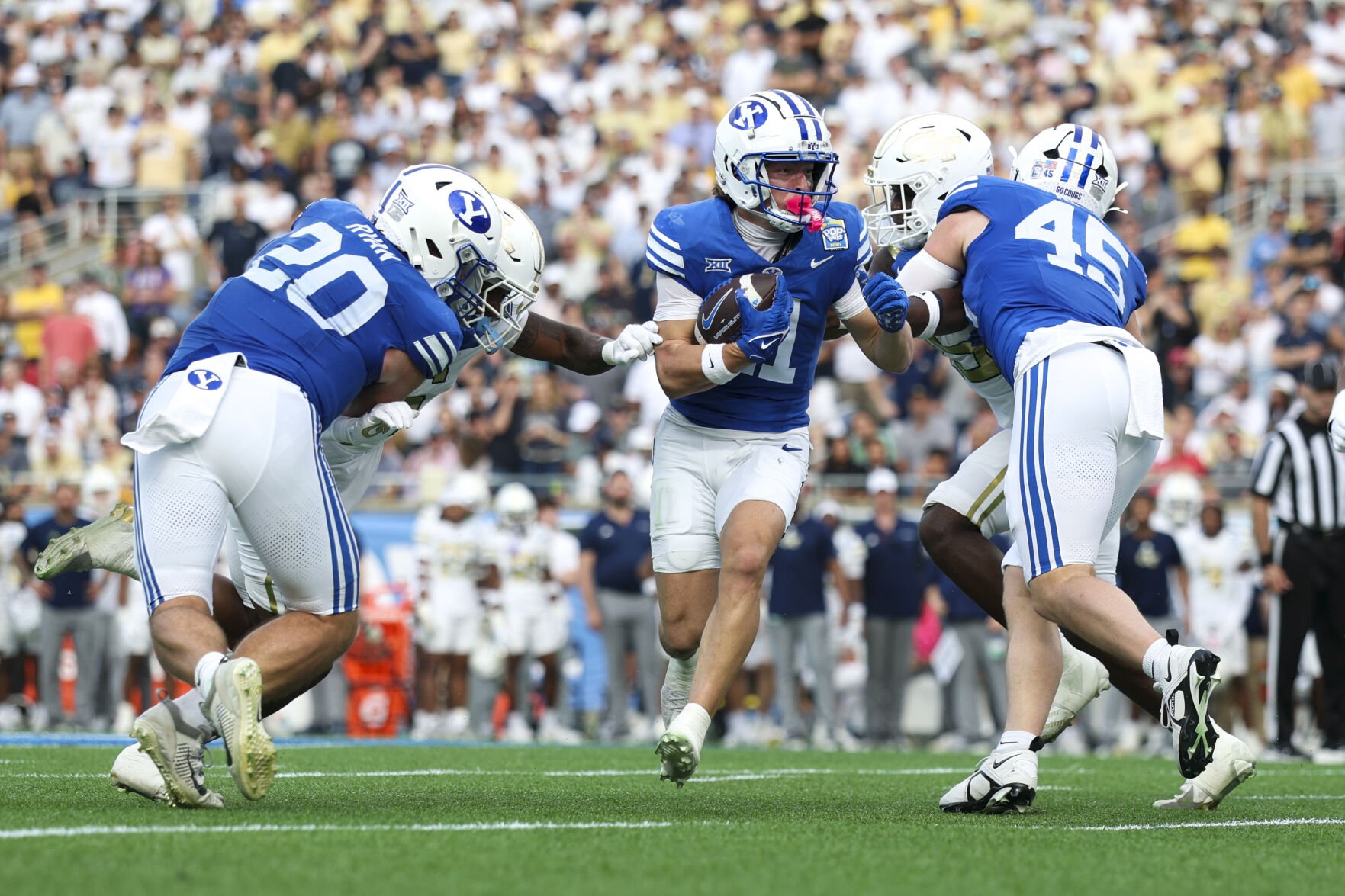 BYU rallies late to beat Georgia Tech in Pop-Tarts Bowl | Wire ...