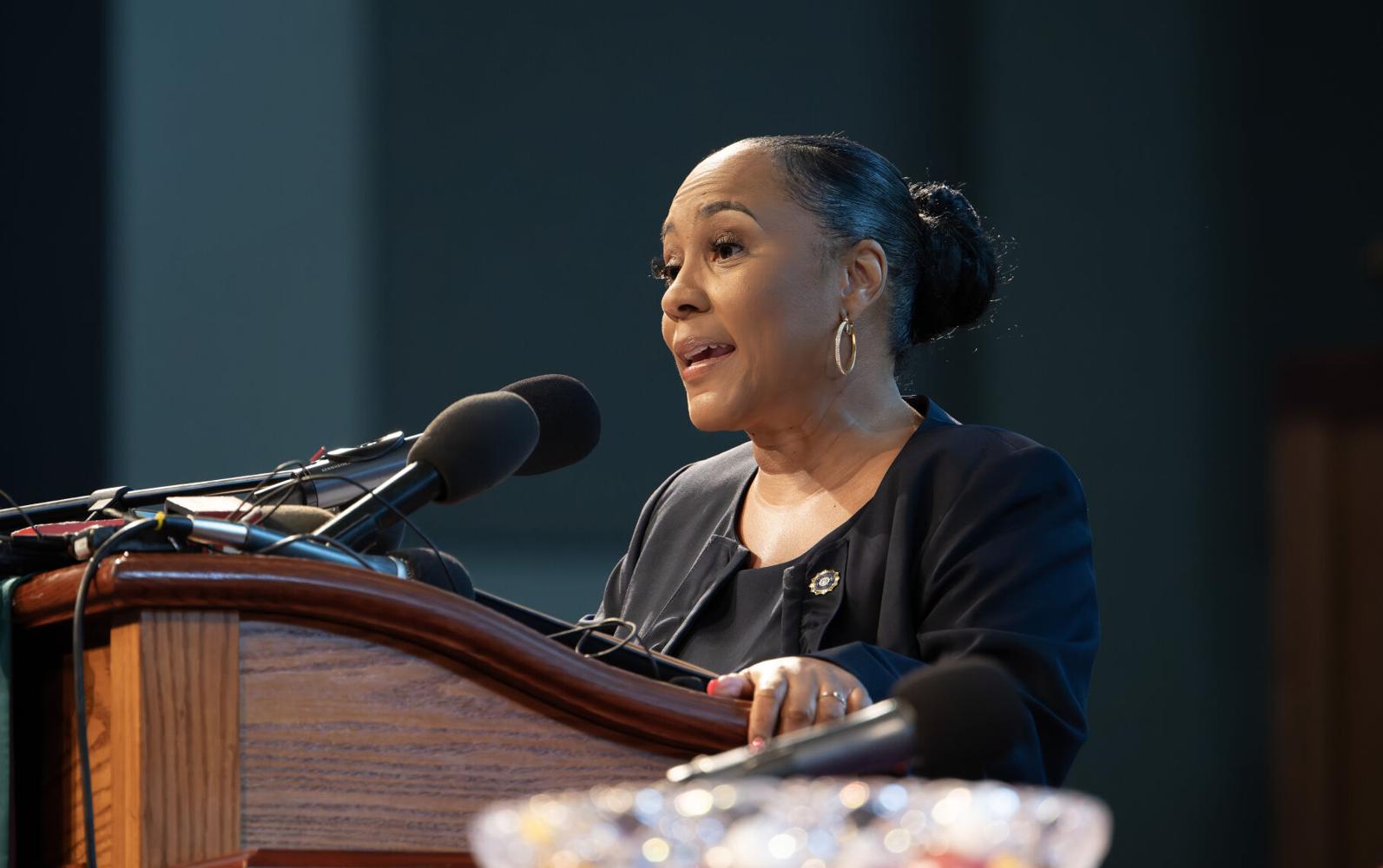 Fani Willis Speaks Out Against Criticism at Turner Chapel in Marietta ...