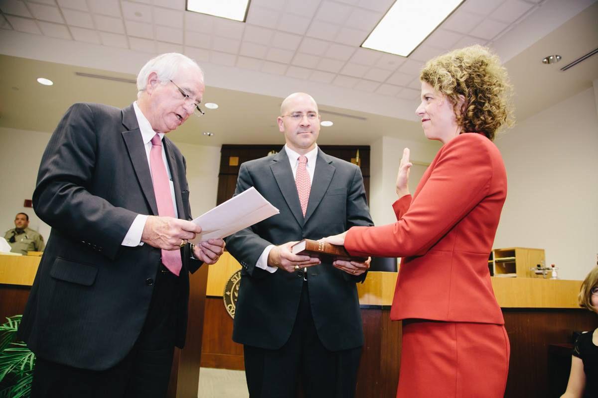 Allison Barnes Salter sworn in as new State Court judge | News ...