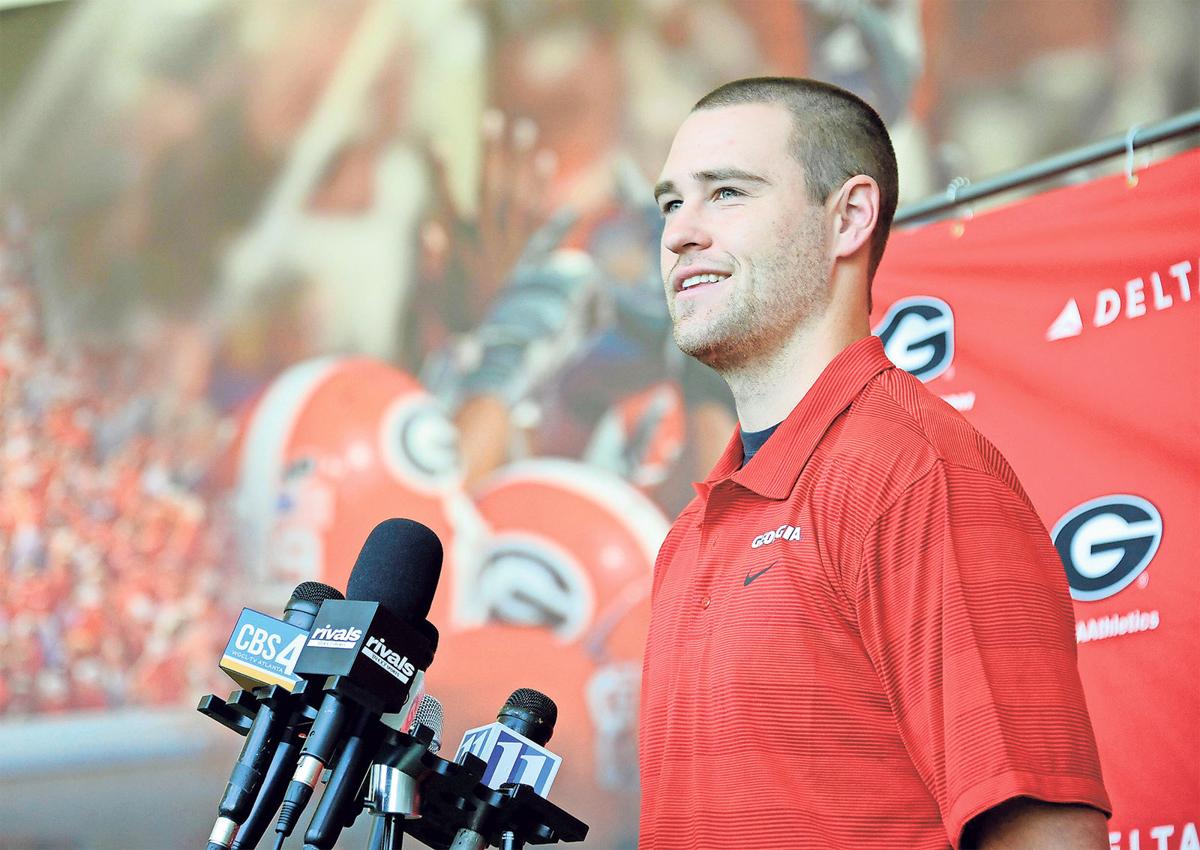 Hutson Mason trying his hand in broadcasting booth | Cobb Football ...