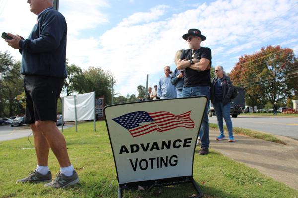 First Day Of Early Voting Kicks Off In Cobb Elections