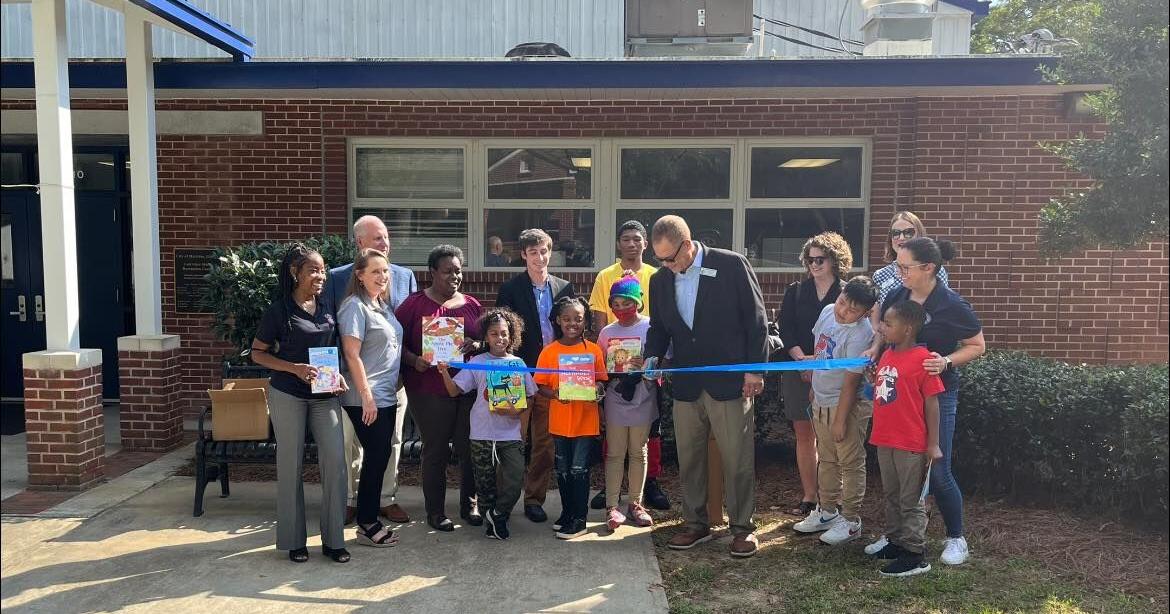 Little Free Library opens at Hugh L. Grogan Jr. Community Center ...