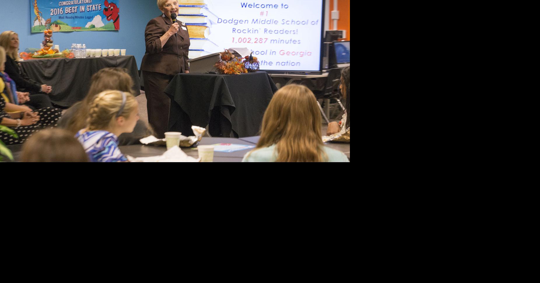 Dodgen Middle School out-reads all Georgia students | News | mdjonline.com