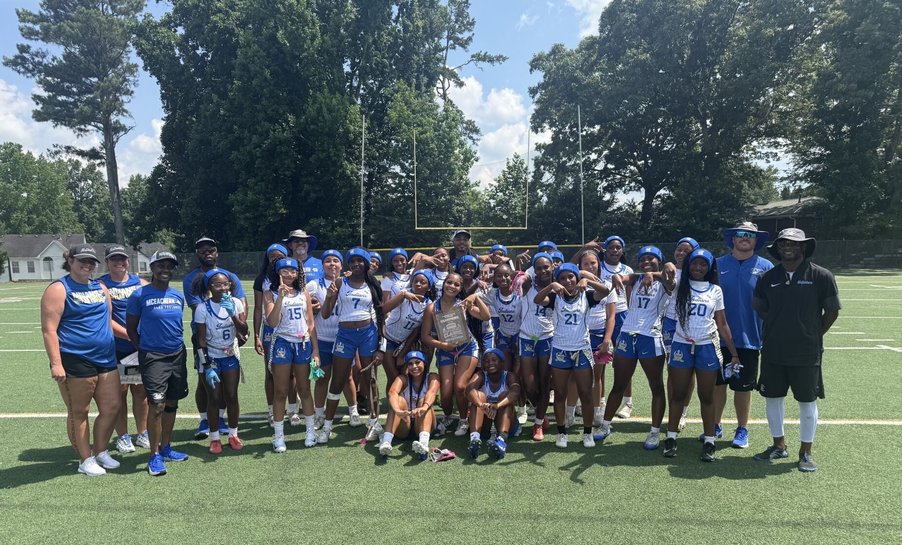 McEachern flag football three-peats at Corky Kell-Dave Hunter 7-on-7 ...