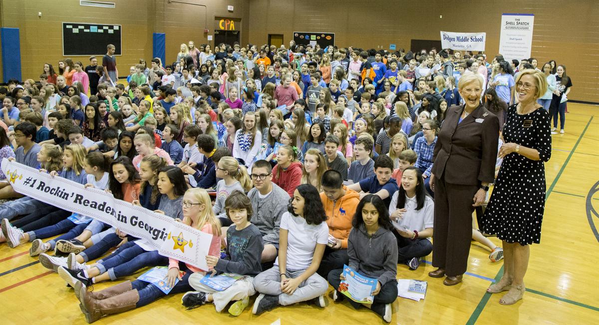Dodgen Middle School out-reads all Georgia students | News | mdjonline.com
