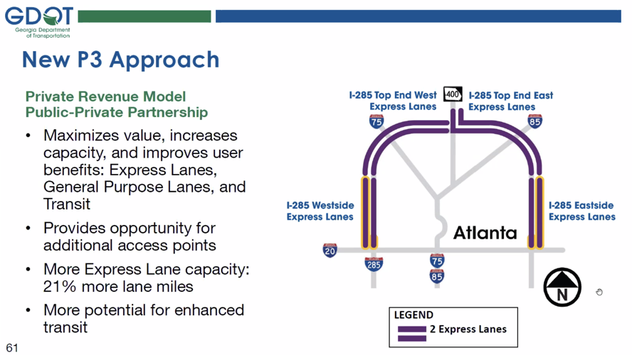 Under new funding model, GDOT expands I-285 express lanes | Cobb ...
