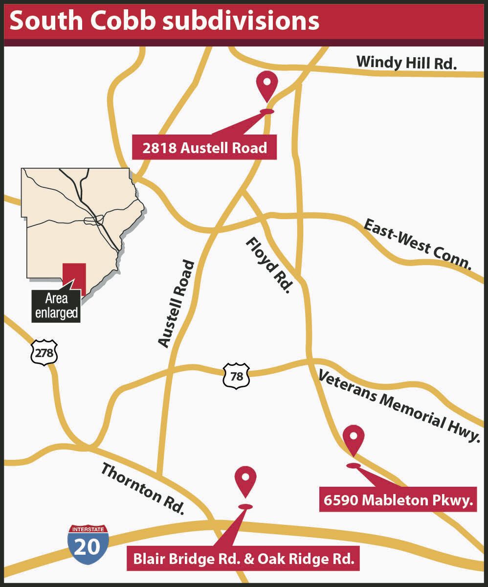 Commissioners to consider three south Cobb townhome proposals | News ...