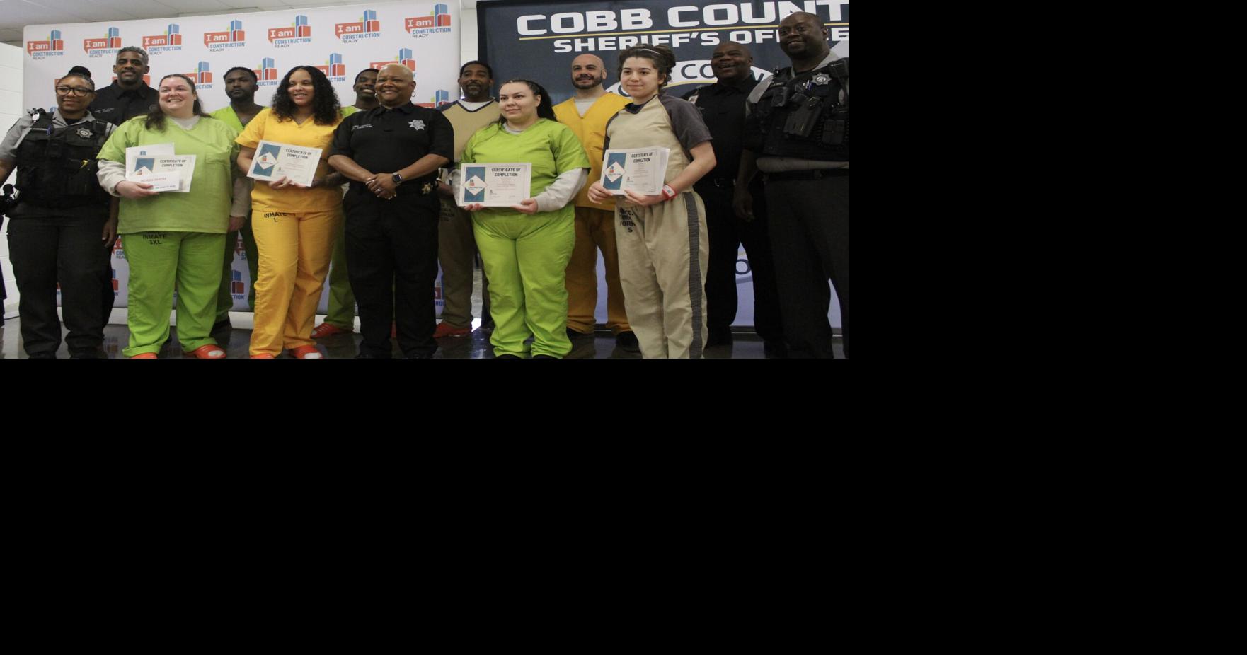 Cobb Jail graduates ready to rebuild lives through construction program ...