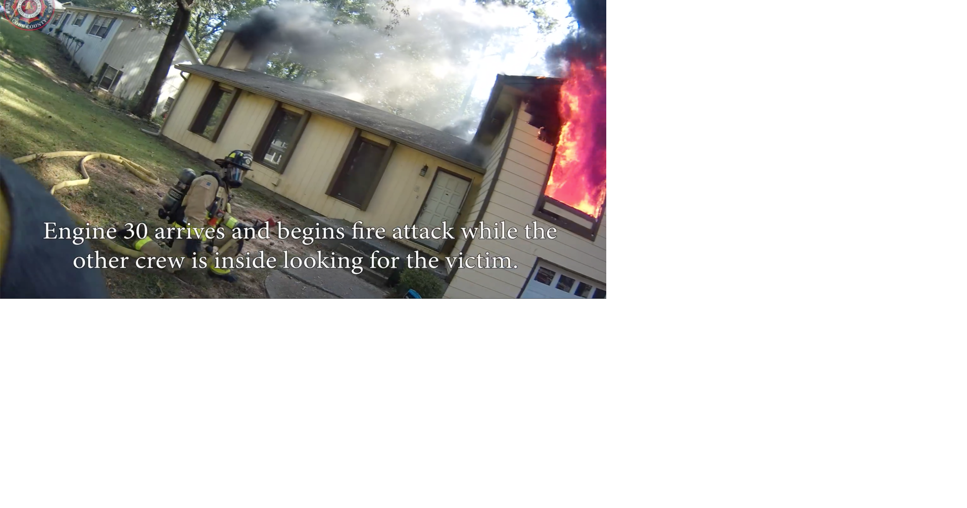 Cobb Fire pulls man from burning home | Local News | mdjonline.com