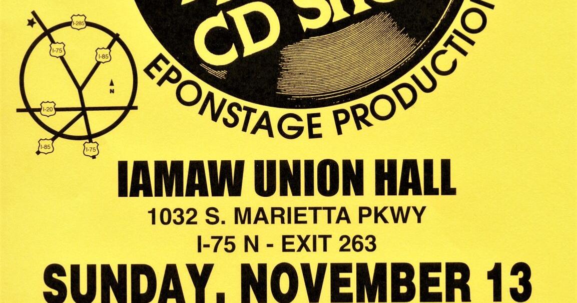 THE ATLANTA RECORD & CD SHOW | Press Release Portal | mdjonline.com