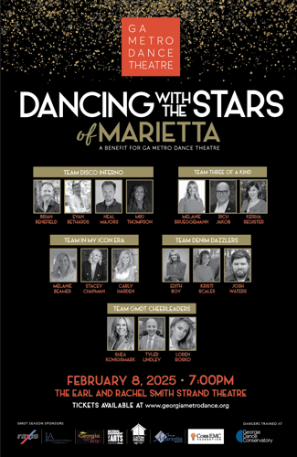 10th GMDT Dancing with the Stars of Marietta Hits the Stage Feb. 8 ...