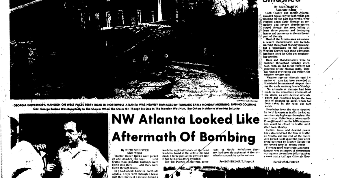 MDJ Time Capsule: The March Tornado of 1975 | Opinion | mdjonline.com