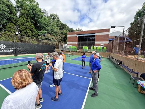 McCleskey-East Cobb Family YMCA unveils 8 new pickleball courts ...