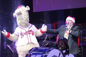 The Braves, Santa light Battery Christmas tree | News | mdjonline.com