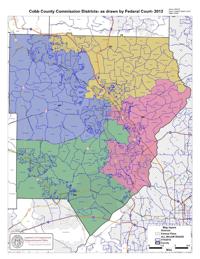 Commission districts on May ballots impacted by new map | News ...