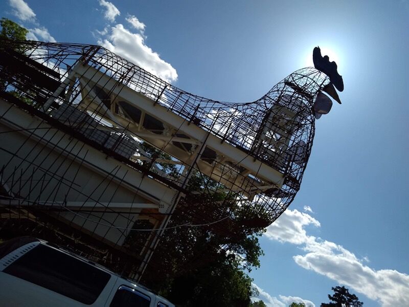 Marietta's Big Chicken may soon drop to second place in Georgia | News ...