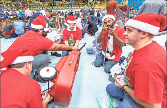 Lockheed Martin employees build wagons for hospitalized children | News ...