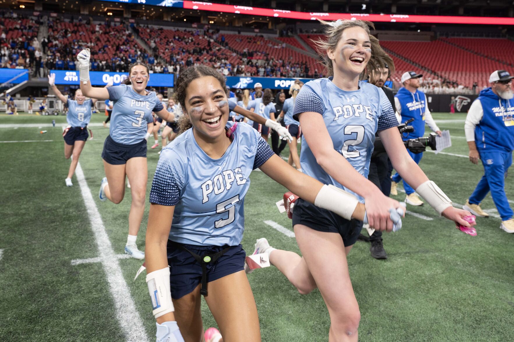PHOTOS: McEachern-Pope flag football state championship | Cobb Football ...