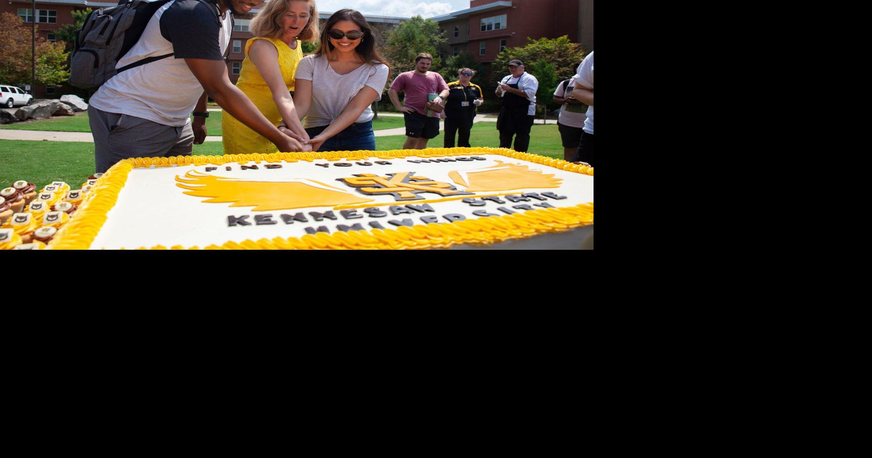 KSU unveils new brand and logo, celebrates first day of school with ...