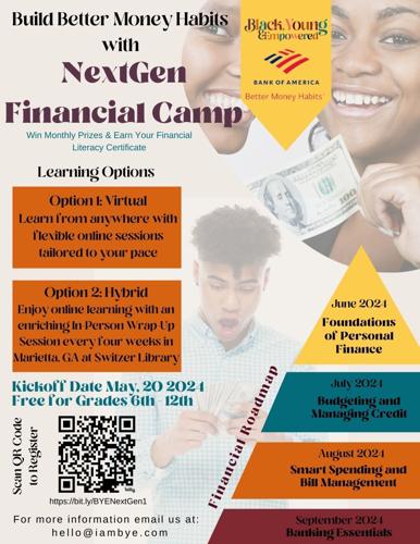 FREE Summer Financial Camp for grades 6 - 12 in Marietta | Press ...