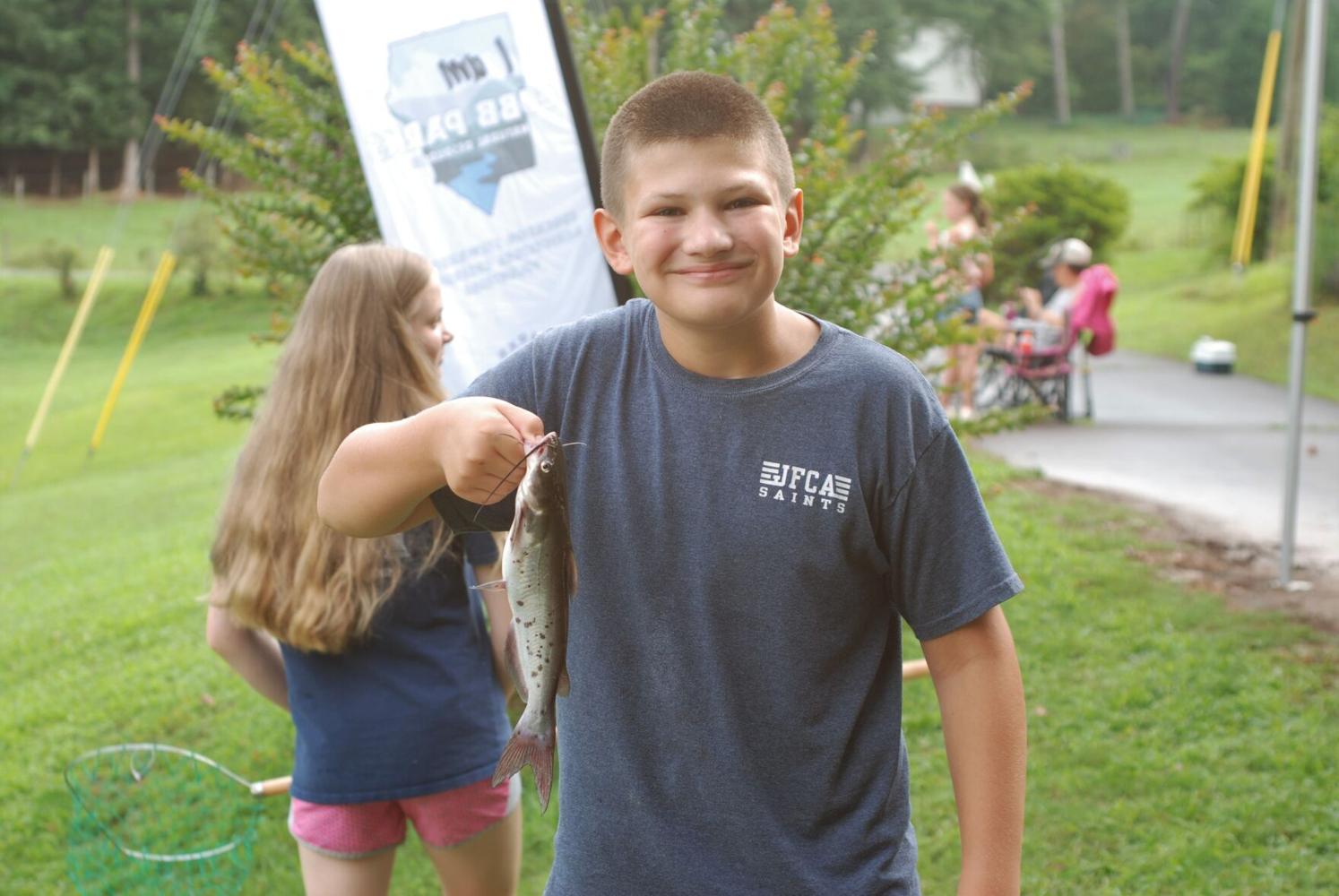 Go fish: Rain is no match for first Cobb fishing rodeo of the summer ...