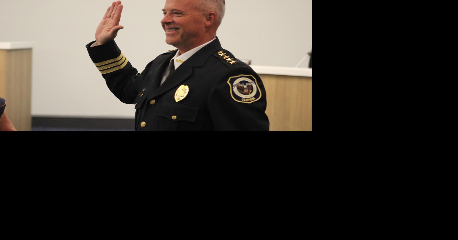 Ferrell sworn in as Cobb's new police chief | Frontpage | mdjonline.com