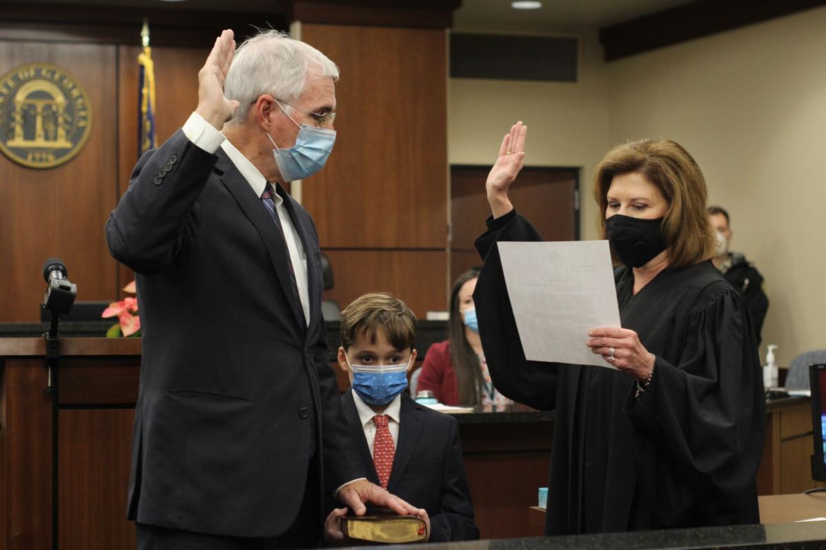 Brown and McLaughlin sworn in as Cobb magistrate judges | News ...